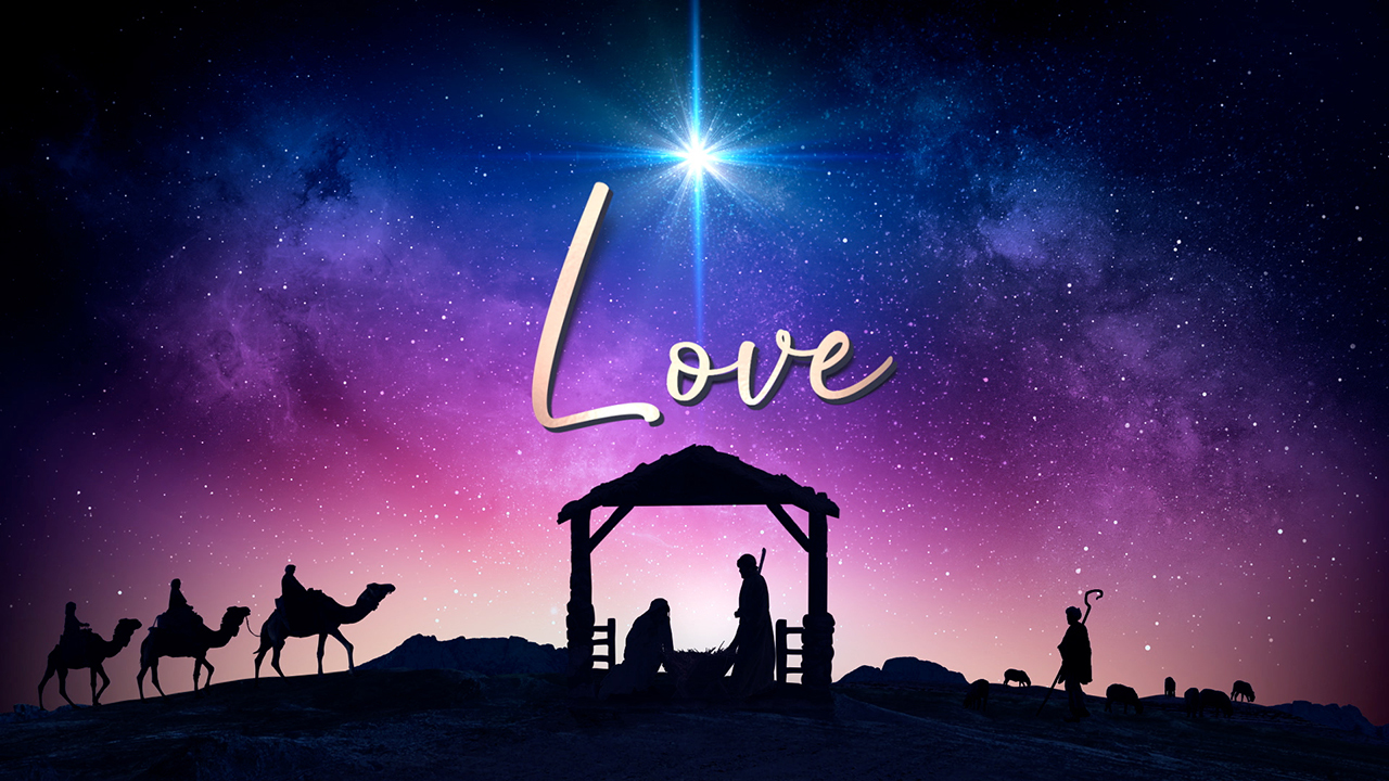 Christmas Night Nativity Love | Motion Video Background