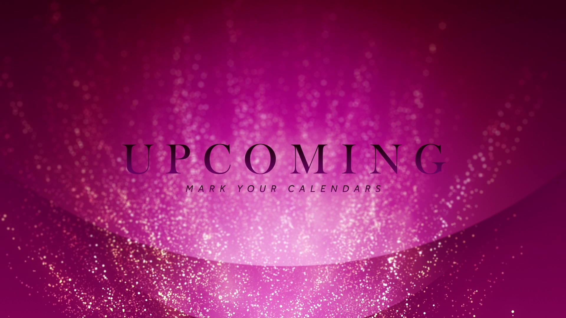 Christmas Sparks Upcoming | Motion Video Background