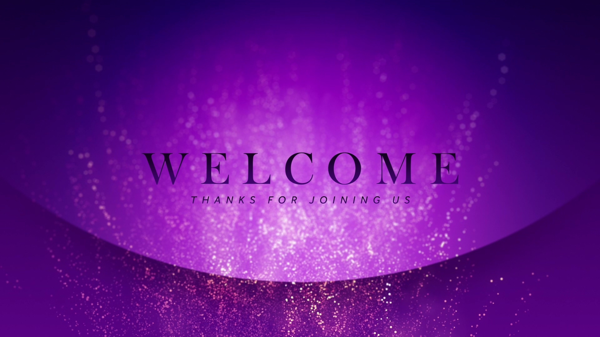 Christmas Sparks Welcome | Motion Video Background