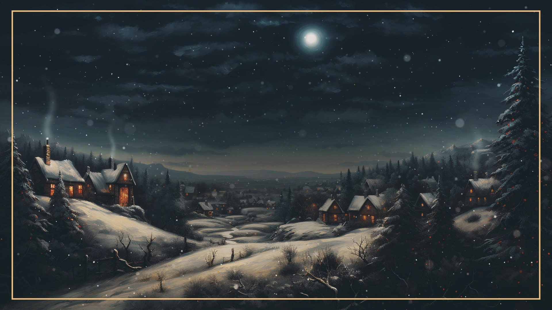 Christmas Villages 8 | Motion Video Background