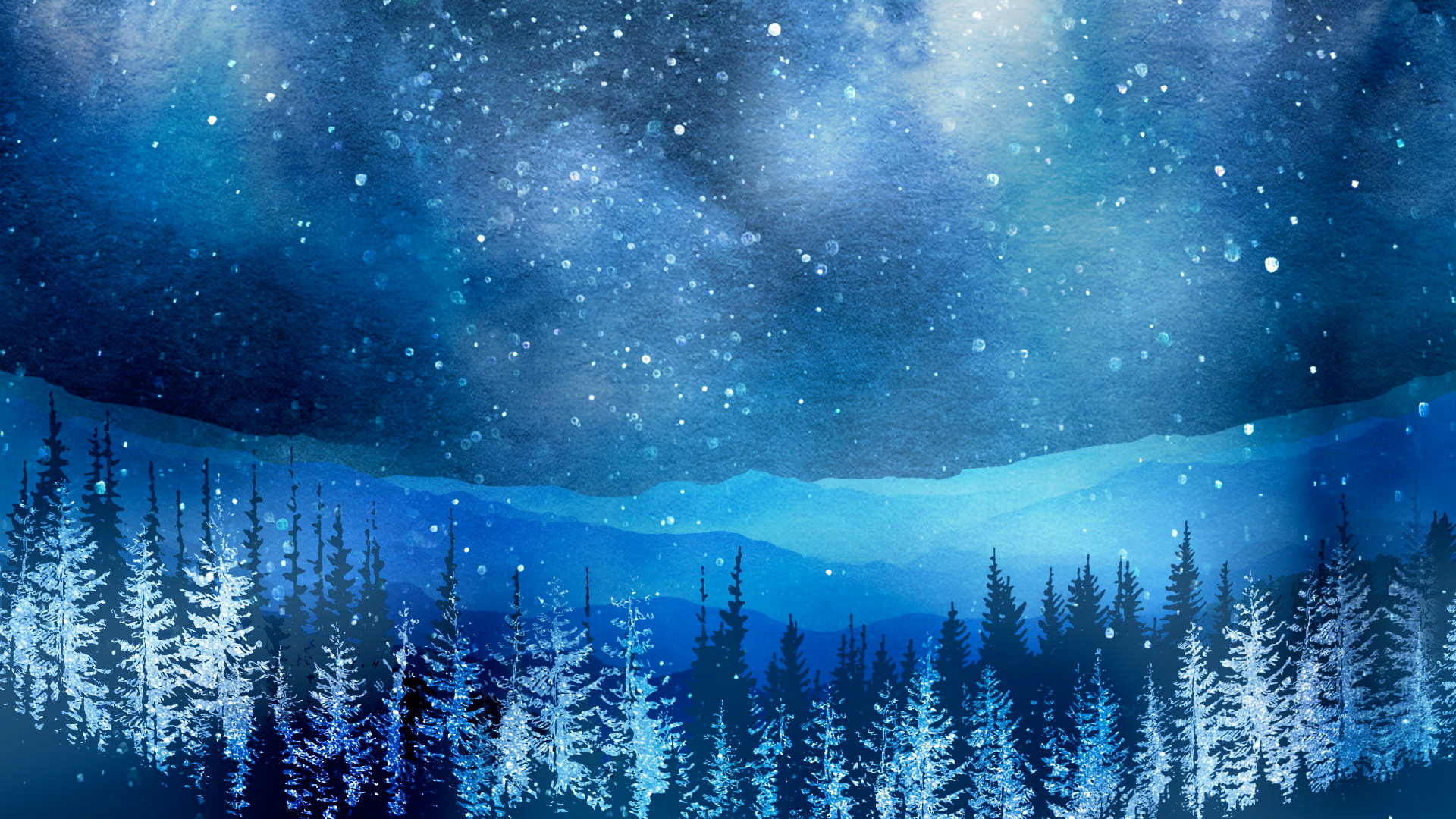 Christmas Woods 11 | Motion Video Background