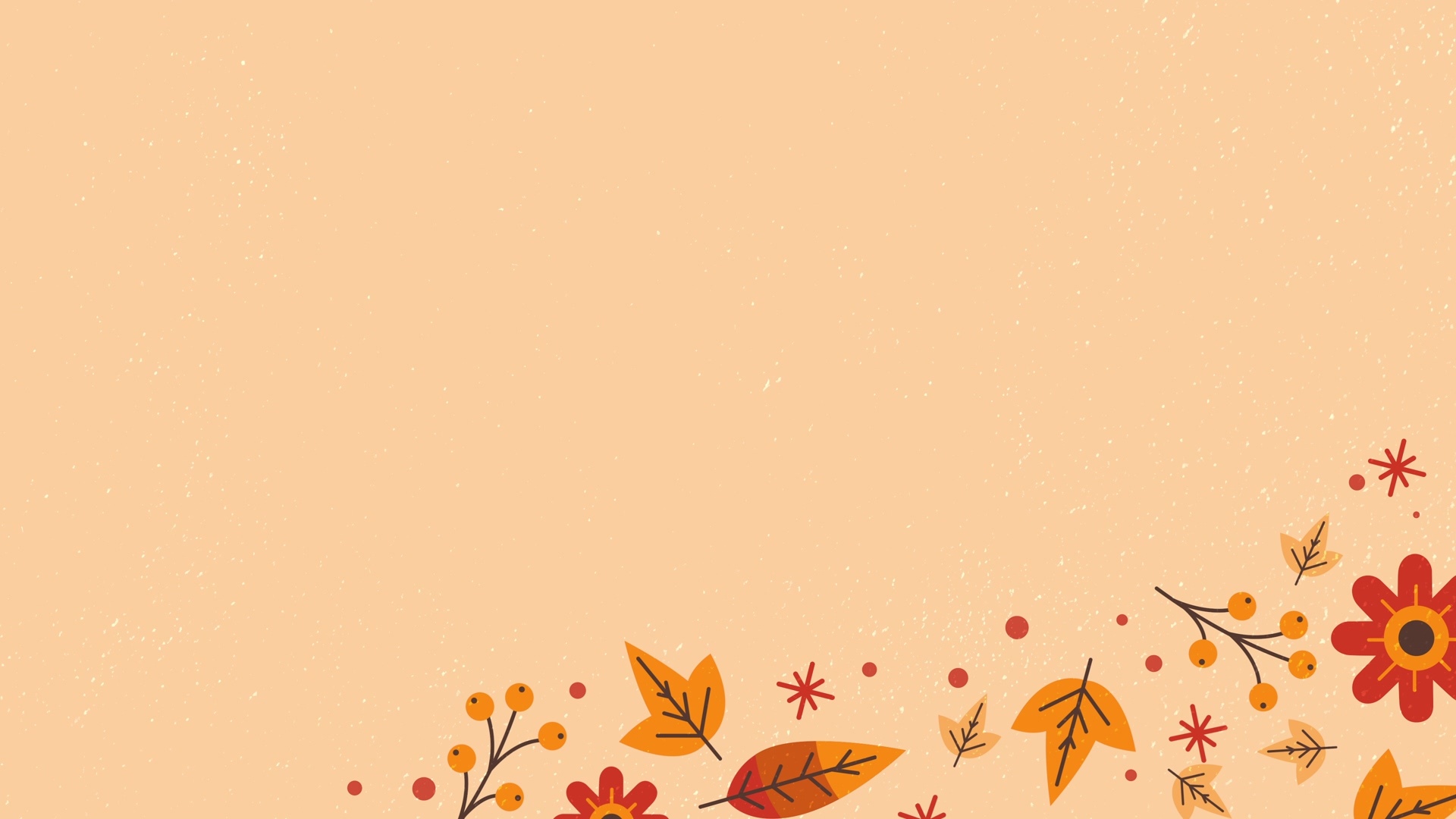 Thanksgiving Leaves Light | Motion Video Background