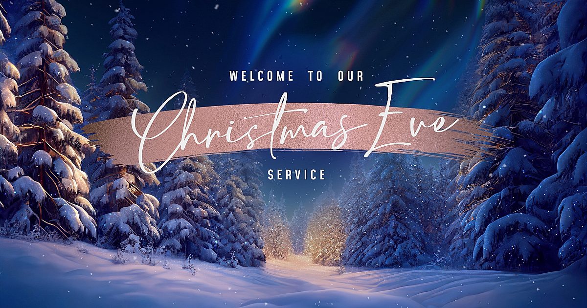 Christmas Snow Christmas Eve | Motion Video Background