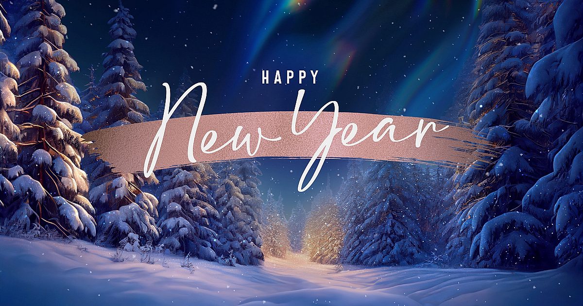 Christmas Snow New Year | Motion Video Background