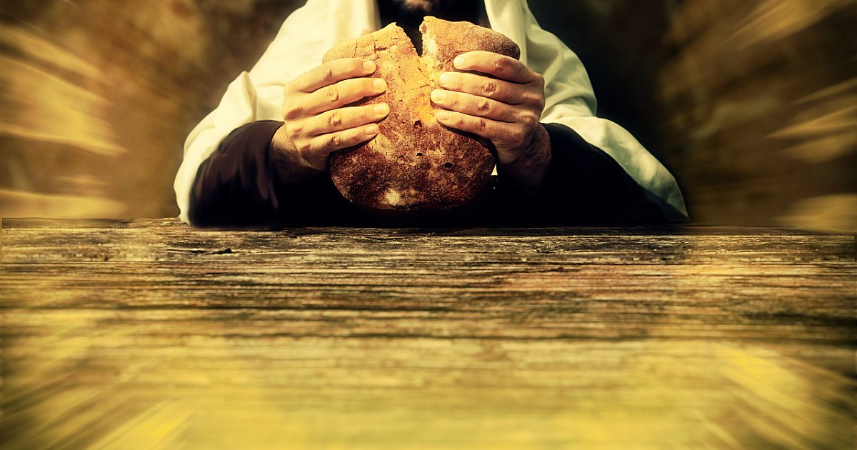 Communion Bread Loop | Motion Video Background