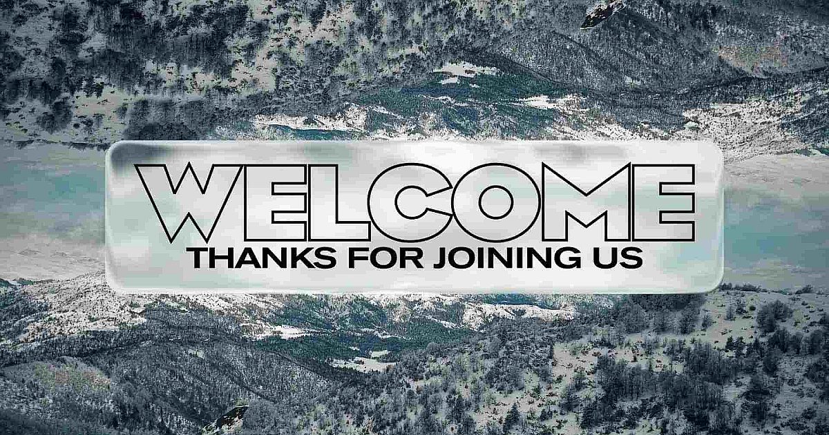 Glorious Winter Welcome | Motion Video Background