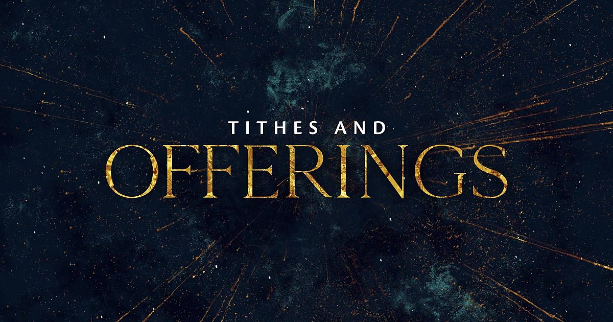 Silent Night Tithes And Offerings | Motion Video Background